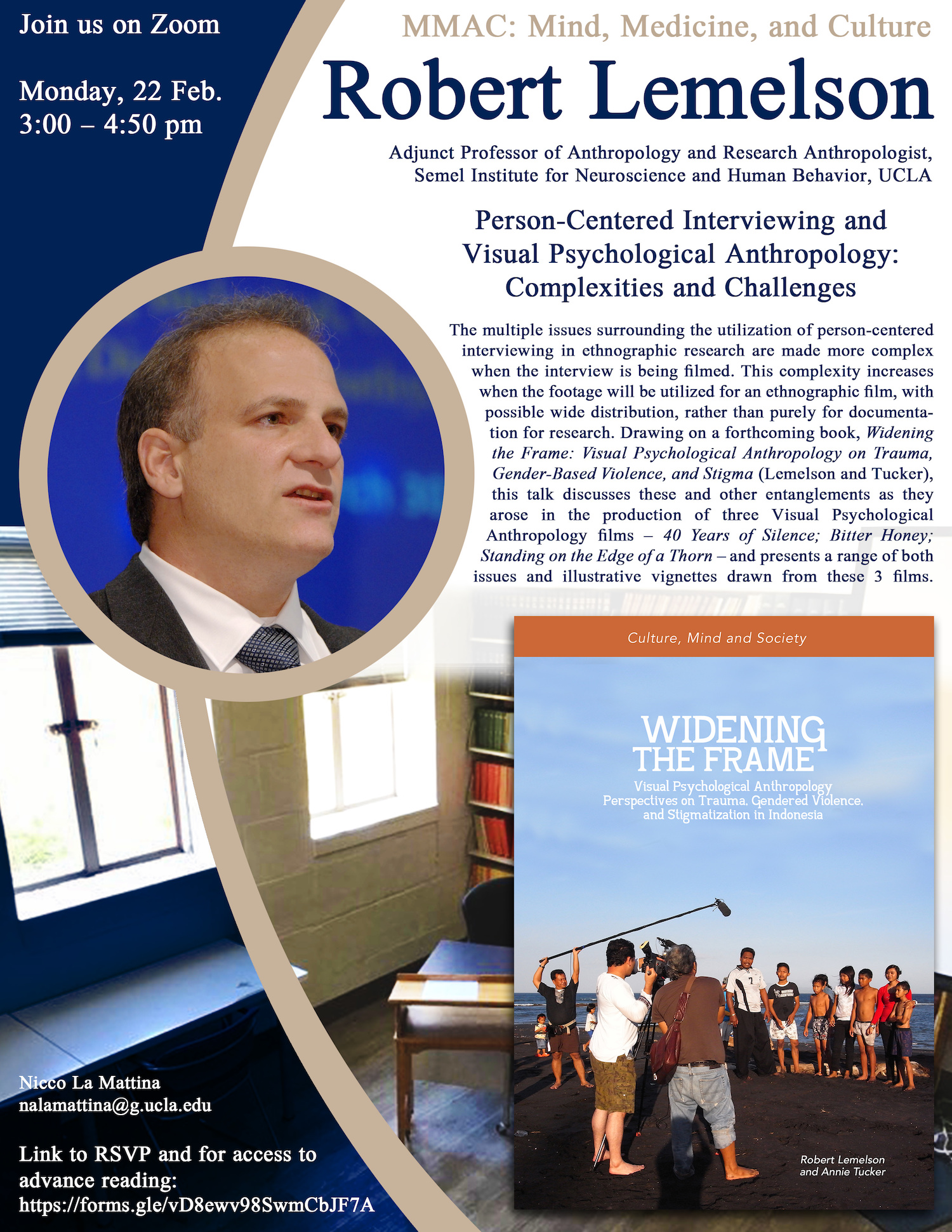 MMAC - Robert Lemelson - Person-Centered Interviewing and Visual ...